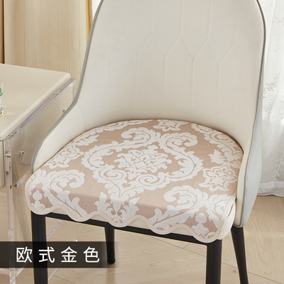 2025新款四季椅子垫防滑凳子马蹄形简约轻奢风家用餐椅座垫可定制