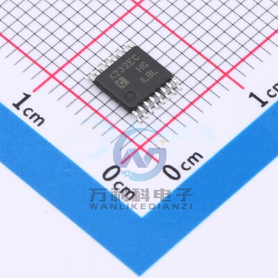 MAX232ECMT/TR RS232芯片TSSOP-16封装 原裝正品