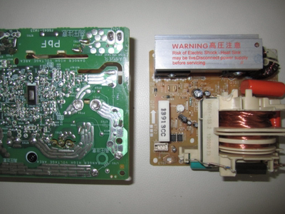 Panasonic inverter power board microwave 110V F66457R34WT 31