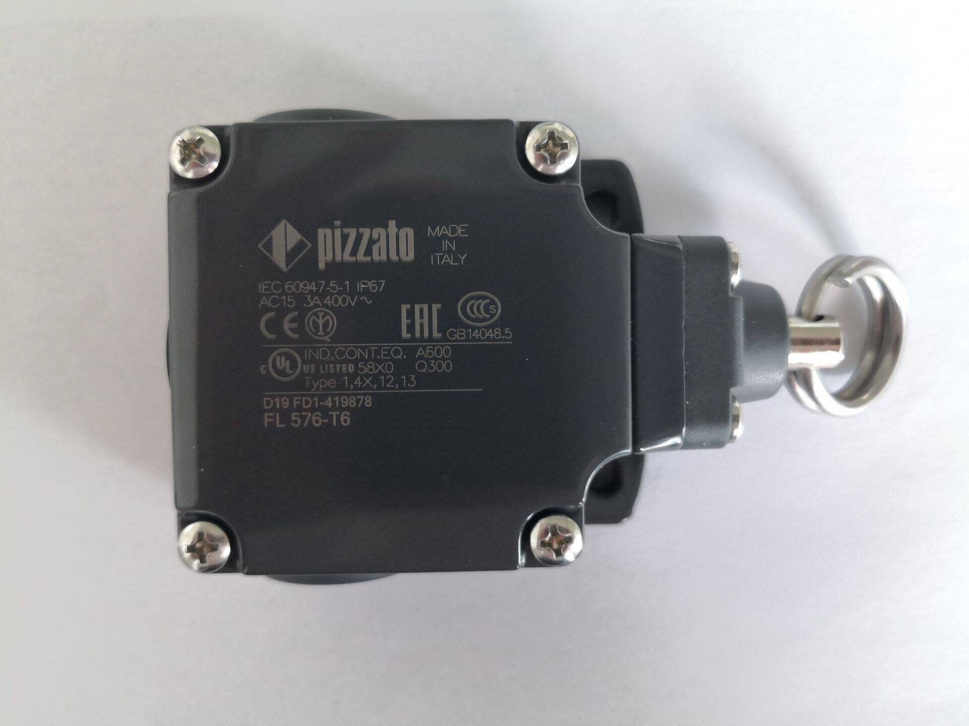 Pizzato意大利全新原装耐40度低温冷库门专用拉线开关FL576-T6_虎窝淘
