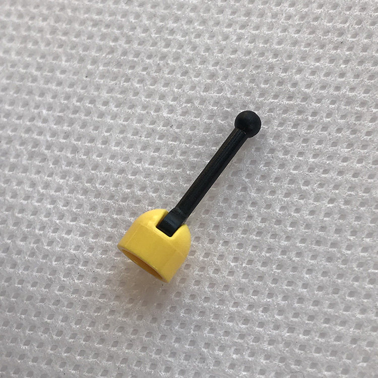 全新乐高LEGO零件 298c02 4592c02车辆控制杆天线 74156黄色_虎窝淘