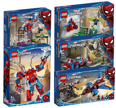 2020乐高超级英雄76146蜘蛛侠机甲76149 76148 76147 76150 76151