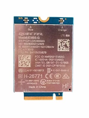 Thinkpad P16 P16s T16 Z13 Z16 Gen1 4G模块 EM05-G  5W10V25829