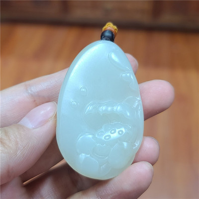 小石头和田玉白玉籽料1235696