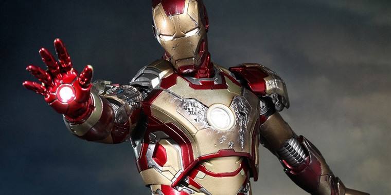 全新现货合金 HT hottoys钢铁侠3 MK42 1:6托尼_虎窝淘