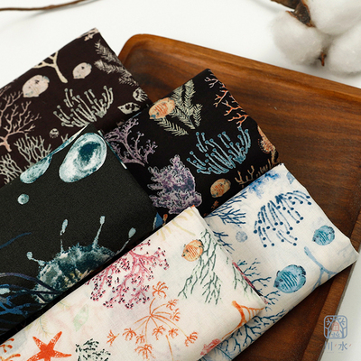 wwei日本进口有轮平纹布料服装