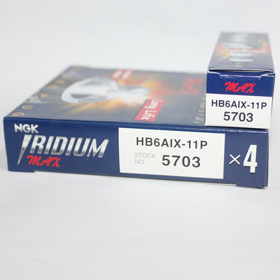 NGK铱铂金火花塞HB6AIX-11P适用高6迈腾途观EA111昊锐1.4速锐思锐