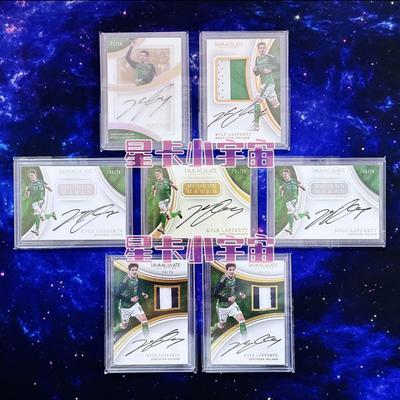 缺货~2017帕尼尼IMMACULATE足球星卡拉弗蒂限量带编签字卡签名卡