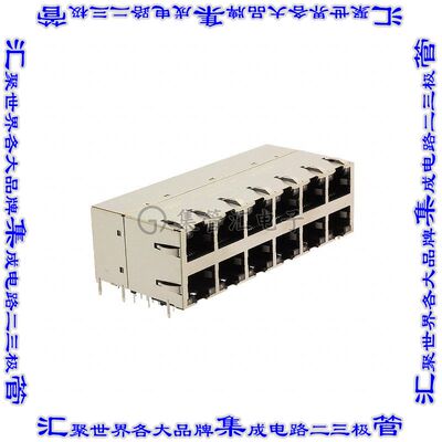 857321008 0857321008连接器接插件CONN JACK 12PORT 1000 BASE-T