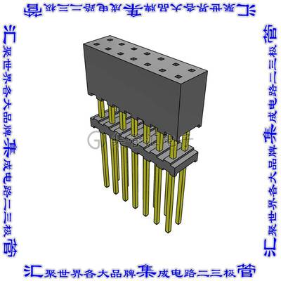 ESQT-107-02-M-D-435 连接器接插件FLEXYZ FLEXIBLE-HEIGHT SOCKE