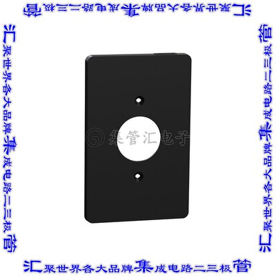 SQWS422001BK 连接器接插件1 G MID+ SINGLE OUTLET WALL PLAT