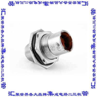 RT07103W3PNH 连接器接插件RECEPTACLE, JAM NUT, 6 (3+3) POS
