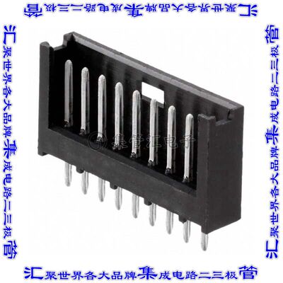 280508-1 连接器接插件CONN HEADER VERT 9POS 2.54MM