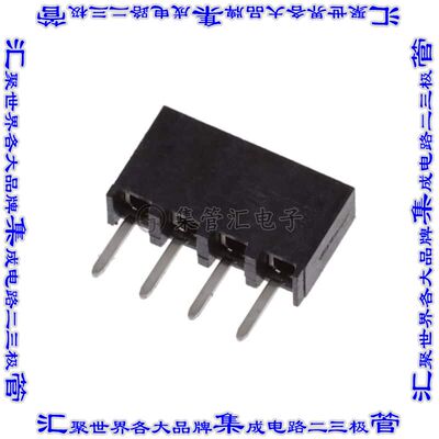 2314876-4 连接器接插件4P,2MM,B-B,REC,SRVT,2.7,0.1AU,TB