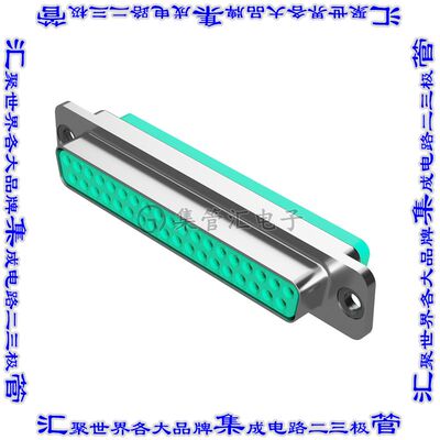 MCD37S1000K/AA-15 连接器接插件MACH-D D-SUB FEMALE CONNECTOR