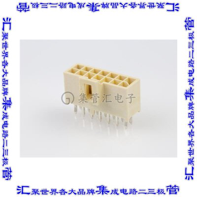 1053102214 连接器接插件NANOFIT HDR VT DLR KNK 14CKT 15A