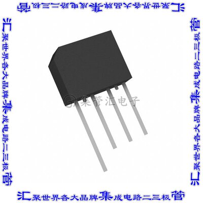 KBP210G-G 桥式整流器二极管 BRIDGE RECT 1PHASE 1KV 2A KBP