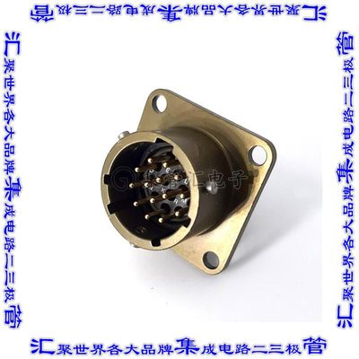 MSW02E12-14P 连接器接插件BOX MOUNT RECEPTACLE, ENVIRONMEN