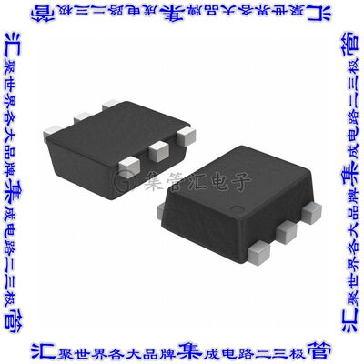 NST3906DP6T5G 双极晶体管 TRANS 2PNP 40V 0.2A SOT963