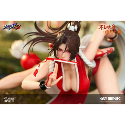 定金 UNiQUE ART SNK正版授权 不知火舞 樱烬之舞 雕像手办摆件