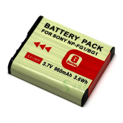 适用于 索尼DSC-W55 W70 W290 W300 W80 W275 HX20 HX30 相机电池