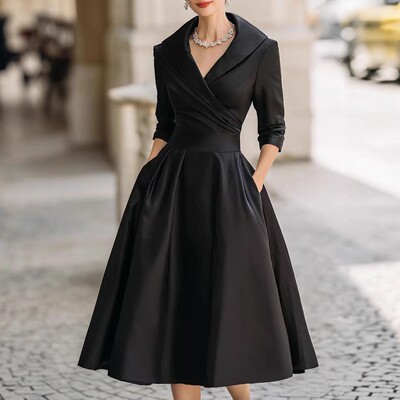 2026 Women’s Elegant, Fitted, Figure-flattering Long Dress