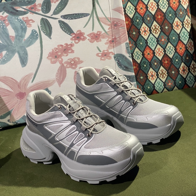 断码捡漏机能风厚底老爹鞋女运动休闲鞋透气耐磨百搭增高女鞋8686