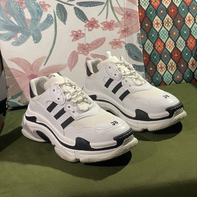 断码捡漏厚底老爹鞋女运动休闲鞋百搭增高系带耐磨四季女鞋5094
