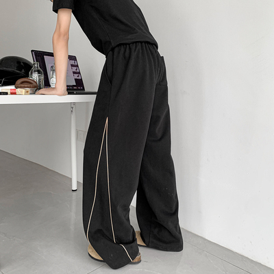 A410-K8714-特批50 限价99-成分：61%棉39%聚酯纤维-320g卫裤面料