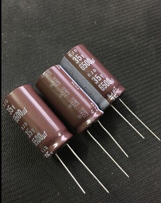 50只=150元 ELNA 铝电解电容 35V6500UF 35V电解电容器 RJD  伊娜