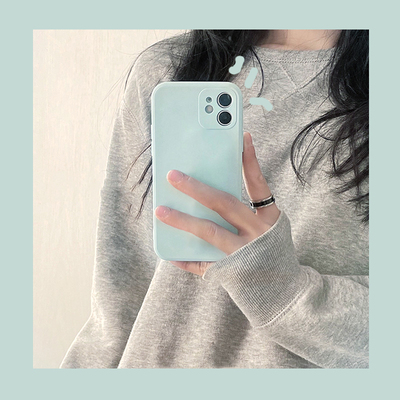 A5活力薄荷绿色K12S适用OPPOFindX9X8X7X6X5手机壳Reno9/K13Turbo纯色4se硅胶10Pro蓝A3/A6Pro黑K11X防摔k12x