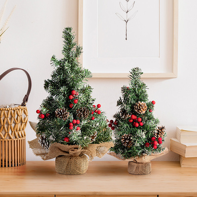 2025圣诞节桌面摆件树
