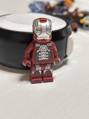 乐高超级英雄 人仔 LEGO sh566 mk5 钢铁侠 76125