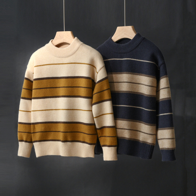 水沐良品休闲秋冬男童腈纶毛衣