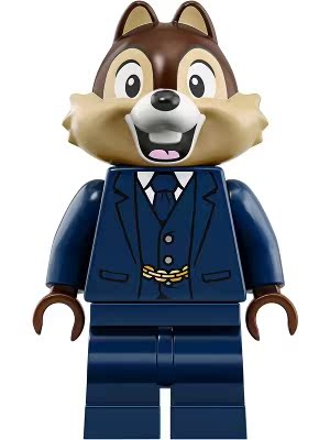 全新 乐高Lego 迪士尼系列 人仔 dis045 花栗鼠 奇奇 71044