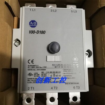 议价原装美国ABAllen Bradley 接触器100-D180 110V交流接触器 现