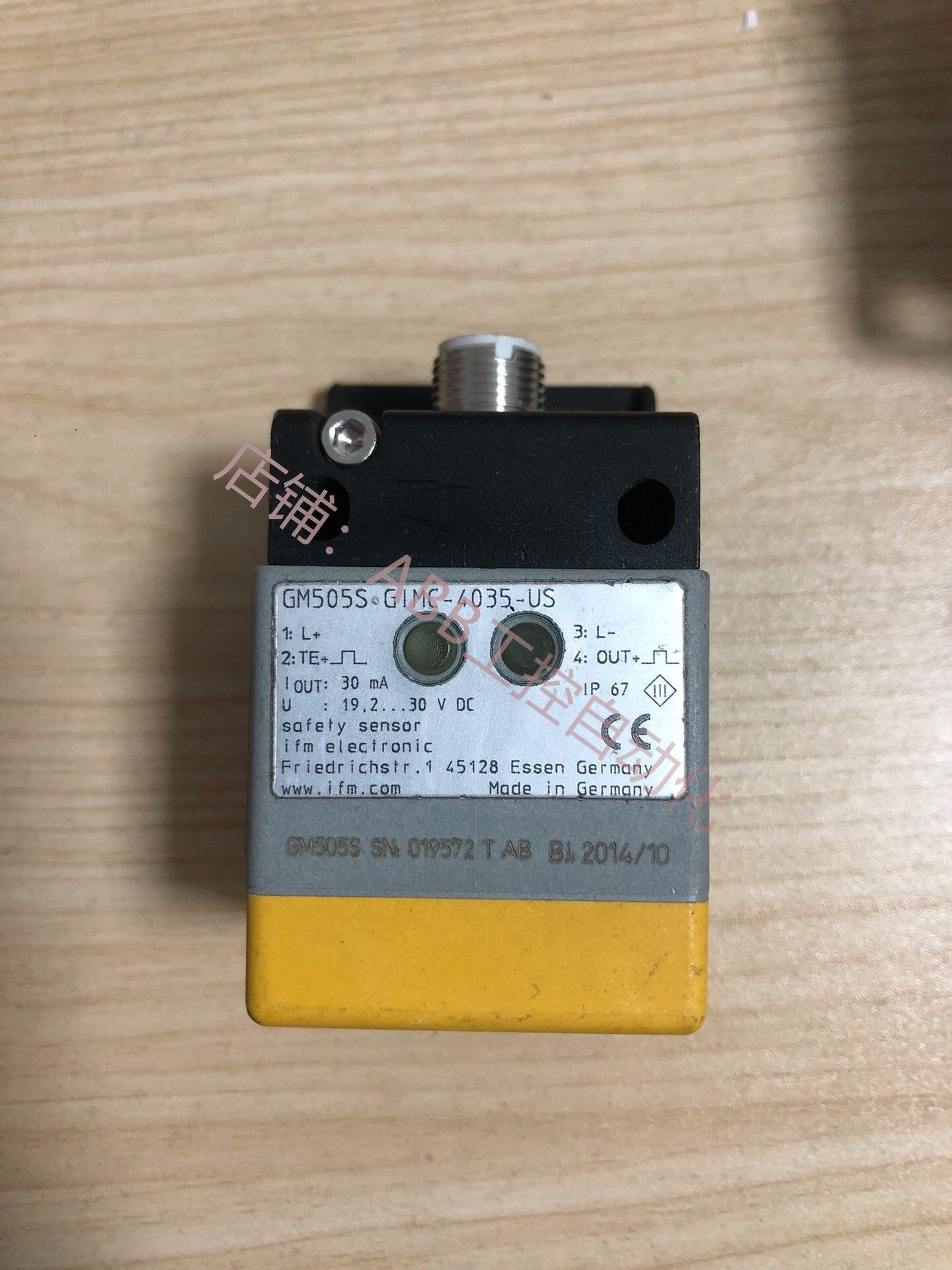 IFM GM505S易福门全新电感式安全传感器GIMC-4 035-US总共5个_虎窝淘