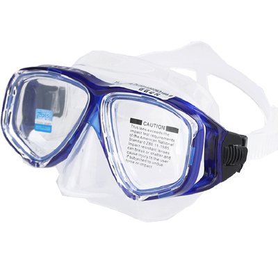 TOPIS 平光近视潜水面镜 潜水镜 送鼻夹耳塞 镜盒