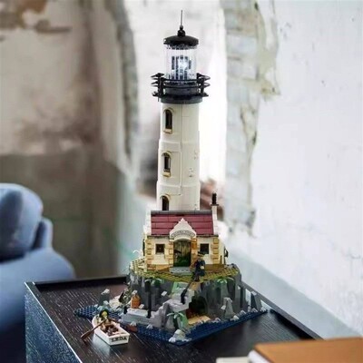 创意系列电动灯塔21335积木