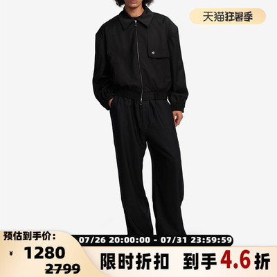 PROJECTJOIN 秋冬新款非对称挡片镶边夹克外套银泰百货 300228