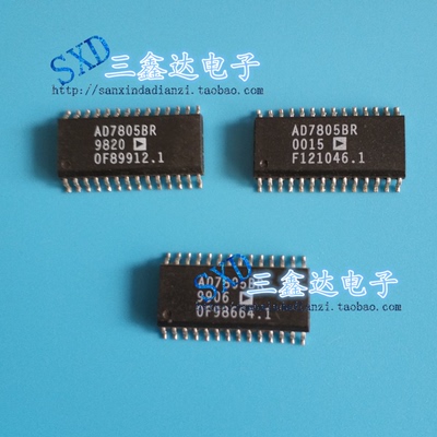 AD7805BR AD7805 原装进口拆机10位DAC数模转换器 SOP-28可直拍