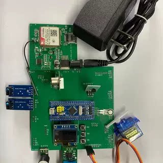 车内环境智能监控系统 温控风扇 自动开窗 短信报警 OLED显示aaa