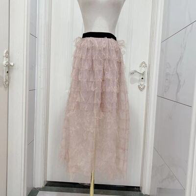 少女甜美风蛋糕半身裙