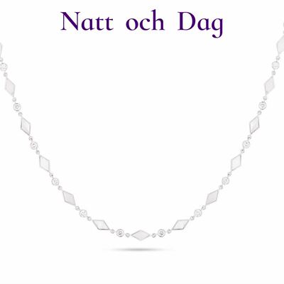 【黑夜系列】Natt och Dag轻奢项链锁骨链高级感贝母精致镶嵌