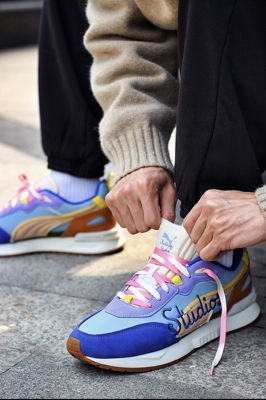 PUMA彪马 Mirage MOX 2026年昊然同款 联名复古轻便跑鞋375189 01