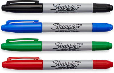 Sanford SharpieTwin Tip Permanent Marker 双头油性笔32001234