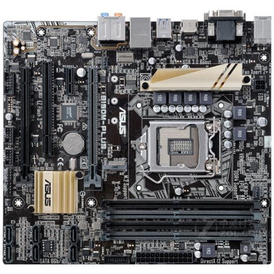 爆新 1151针Asus/华硕 B150M-PLUS主板 B150 VGA HDMI M.2 DDR4