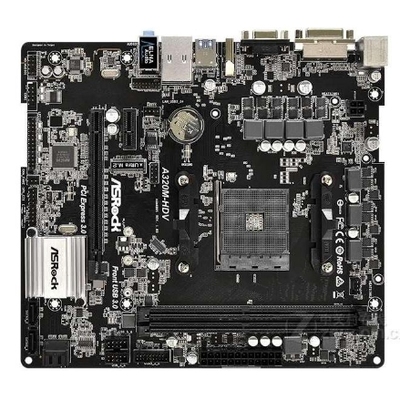 爆新 ASROCK/华擎科技 A320M-HDV主板A320 AM4 VGA HDMI M.2 DDR4