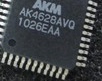 【直拍】AK4628AVQ AKM QFP44 原装现货可直拍