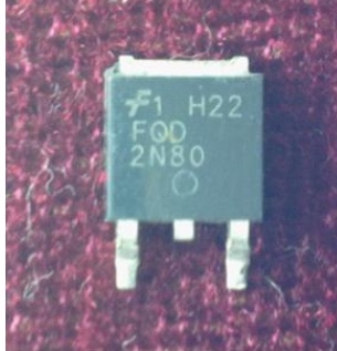 FQD2N80TM 2A 800V 贴片TO-252全新原装正品